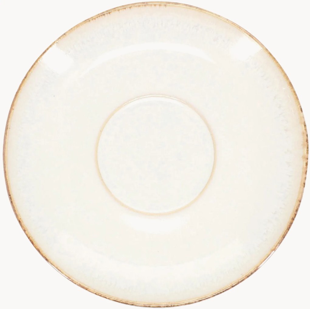 Sada podšálků na čaj Artisan White, 4 díly