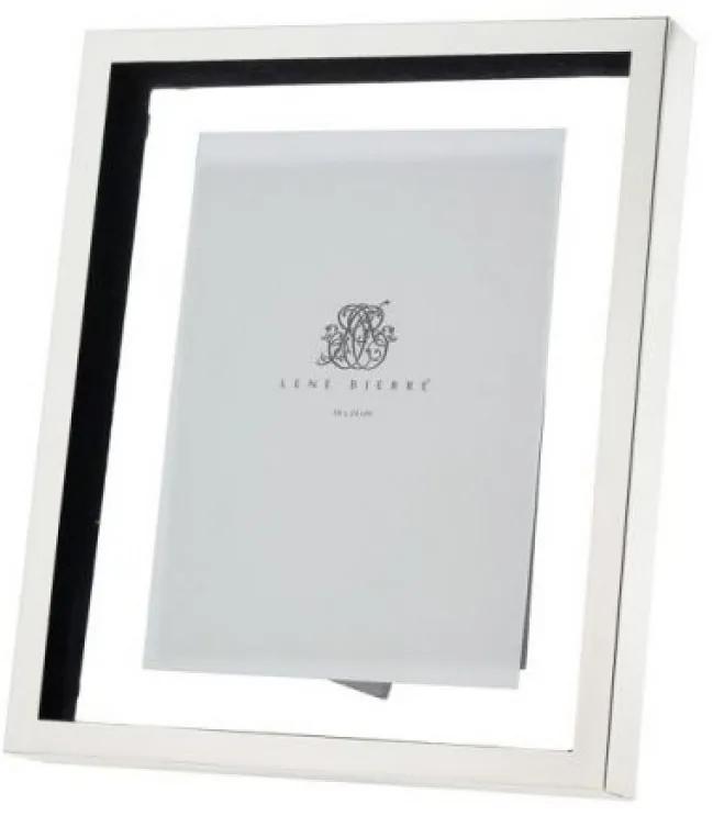 LENE BJERRE Kovový rámeček na fotografie, AUSTIN, stříbrná, velikost L