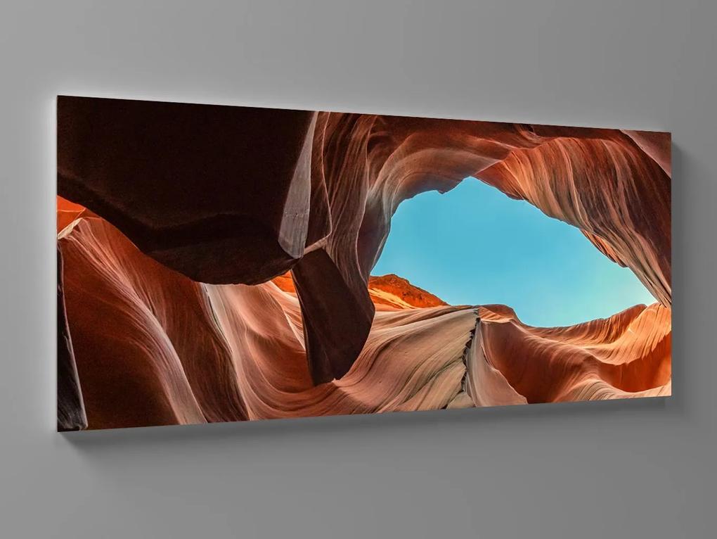 Liox XXL Obraz Abstraktní kaňon v USA Rozměr: 300 x 150 cm