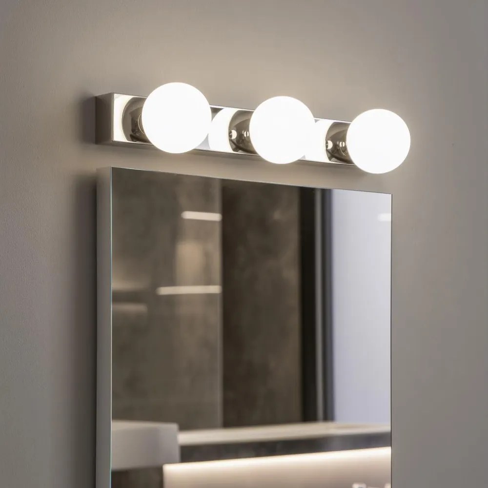 Brilagi - LED Koupelnové osvětlení zrcadla HOLLYWOOD 3xLED/3W/230V IP44 chrom