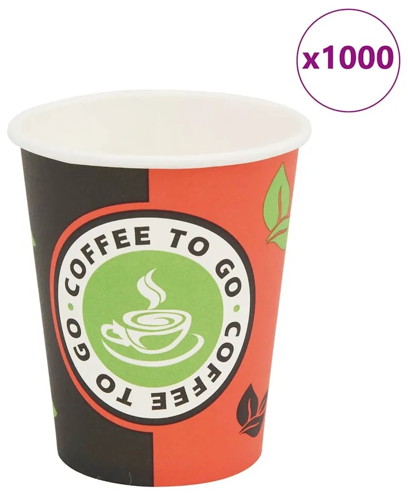 Jednorázové kelímky na kávu 1000 ks 240 ml 30085