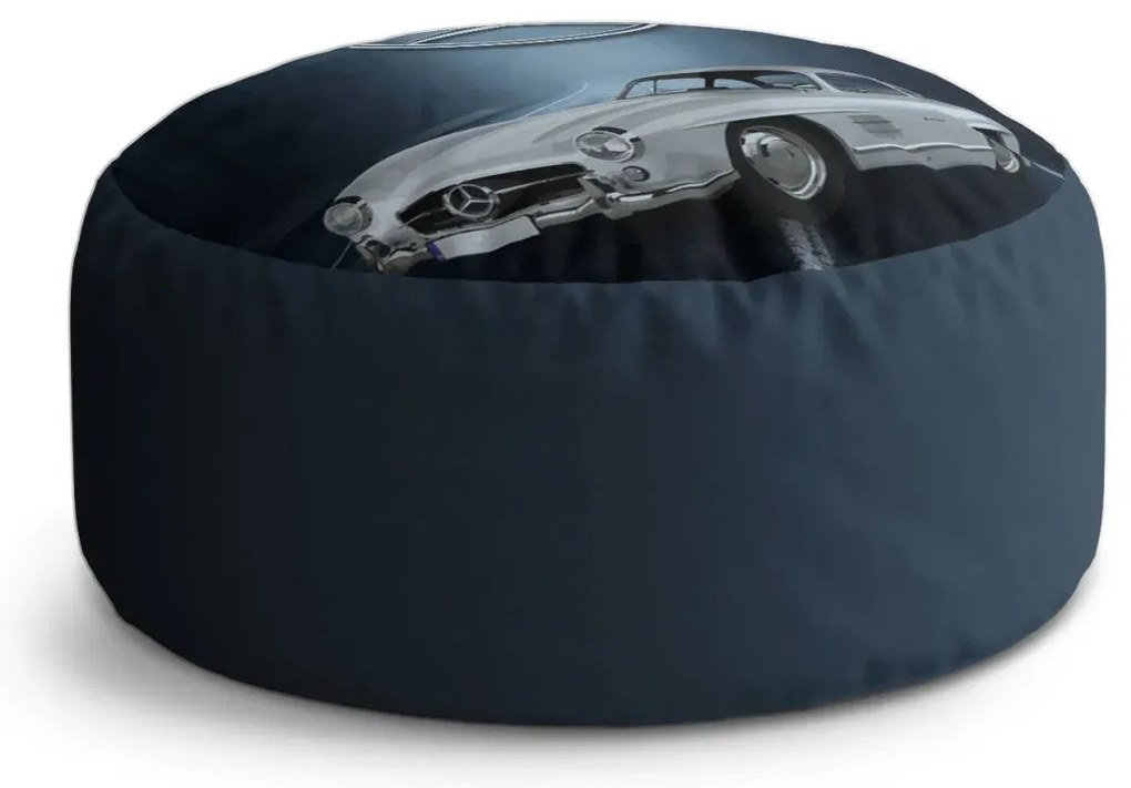 Sablio Taburet Circle Mercedes-Benz 300 SL V lese: 38x48 cm