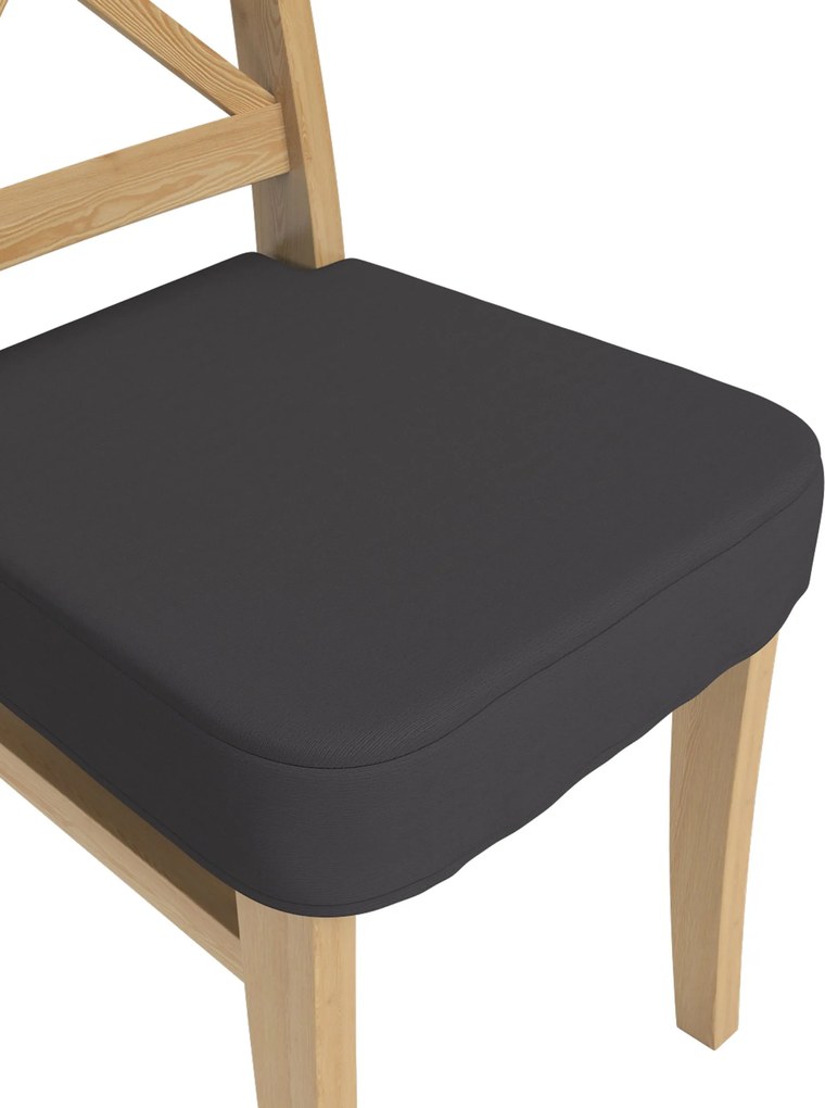 Sedák na židli IKEA Ingolf barva šedá