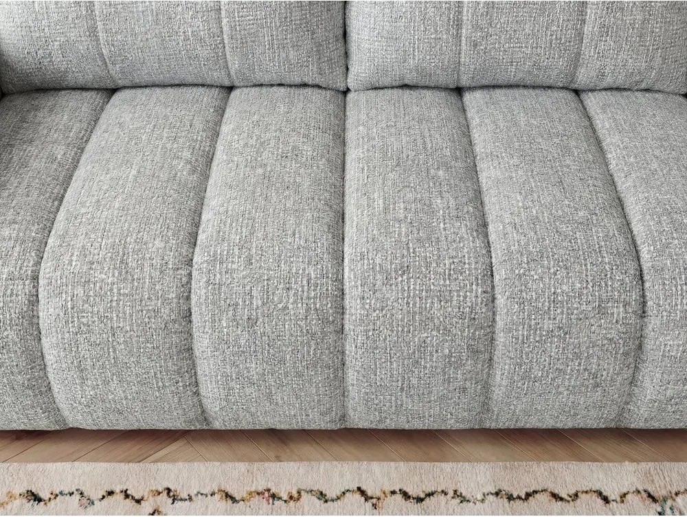 Světle šedá pohovka 242 cm Nesty – Bobochic Paris