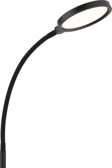 Globo 58503S - LED Stmívatelná dotyková stojací lampa KALDERON LED/8W/230V černá