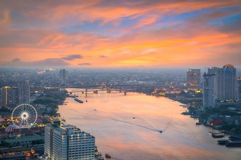 Samolepící fototapeta Bangkok - 150x100 cm