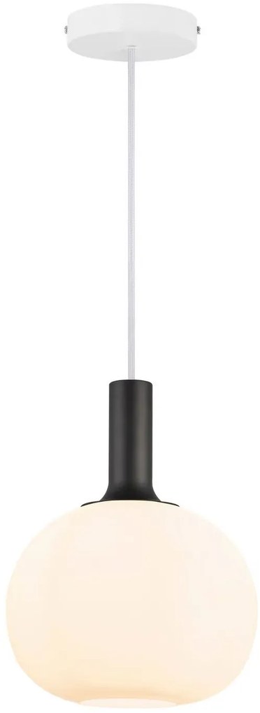 Závěsný lustr z opálového skla Alton pro žárovku E27 ø25cm  - Nordlux