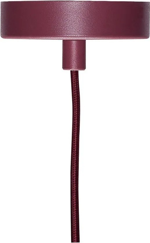 Vínové/světle modré kovové stmívatelné závěsné svítidlo ø 25 cm Luminary – Hübsch