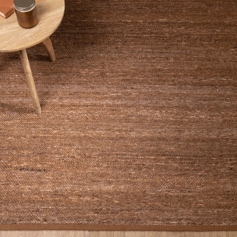 Oboustranný/ručně tkaný koberec s příměsí vlny v terakotové barvě 200x290 cm Birkdale Rust – Asiatic Carpets