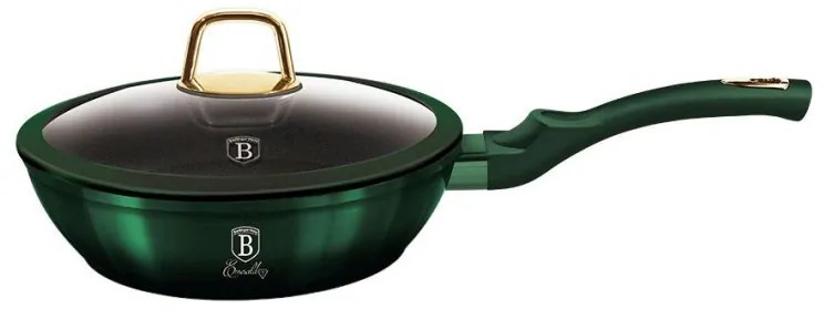 BERLINGERHAUS Pánev hluboká s titanovým povrchem 24cm Emerald Collection BH-6049