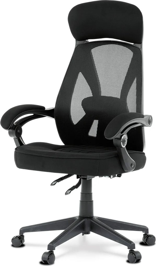 Ergonomická kancelářská židle VIGELTI - černá síťovina