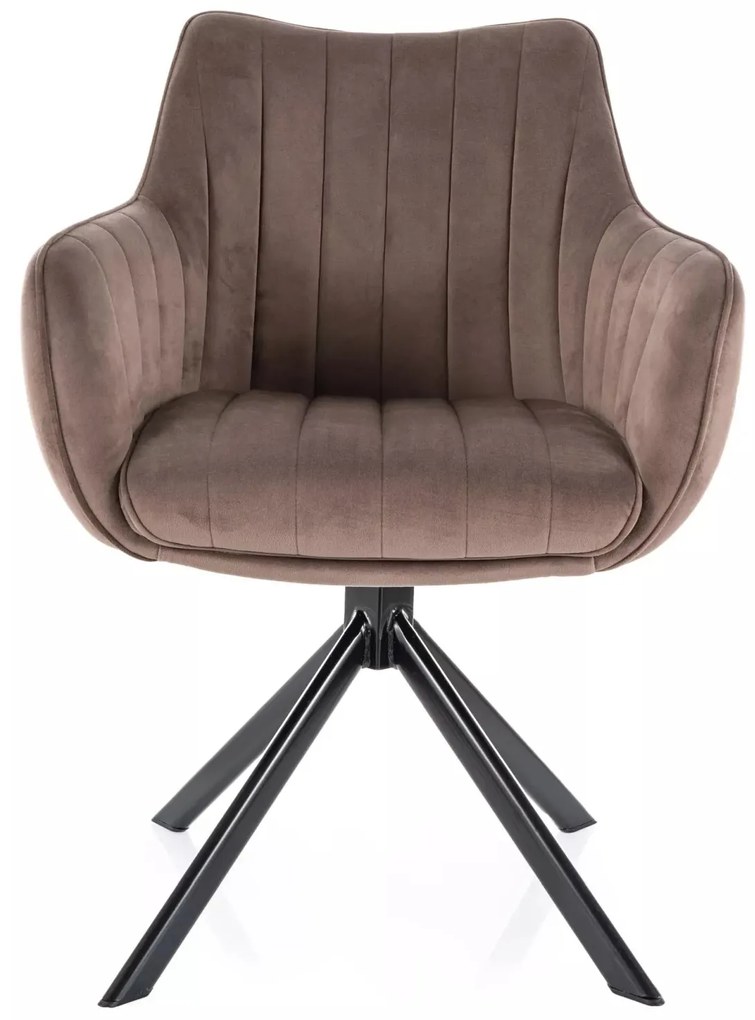 Otočné jídelní křeslo Azalia Velvet - výběr z 4 provedení