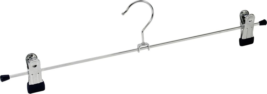 Věšák na oblečení s klipy, 40 cm, 2 ks