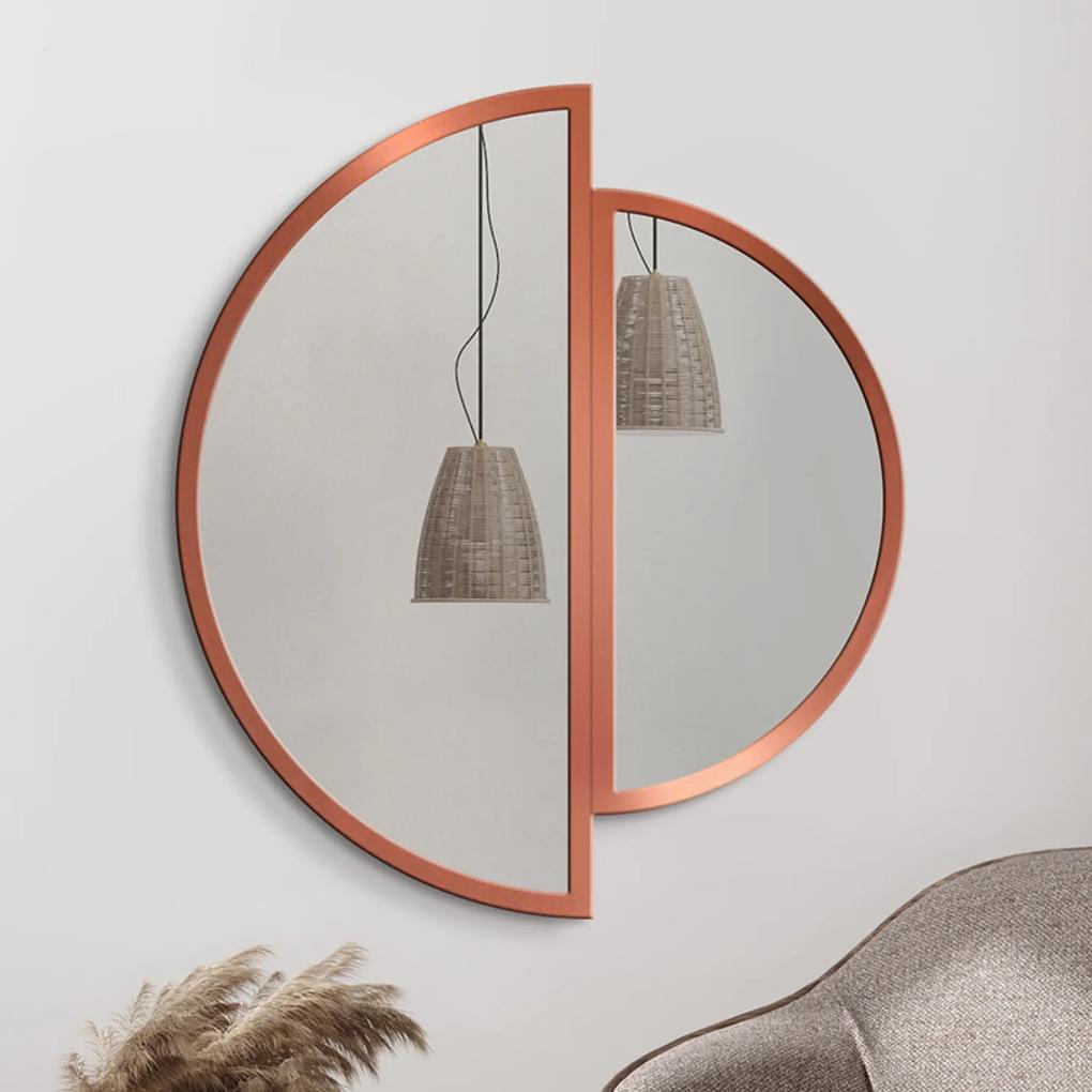 Zrcadlo Naseo Copper Rozměr: 45 x 55 cm