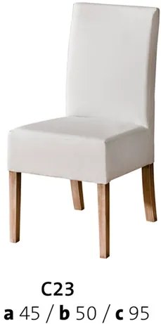 Vomaks Jídelní židle CEFERINO C23 bílá