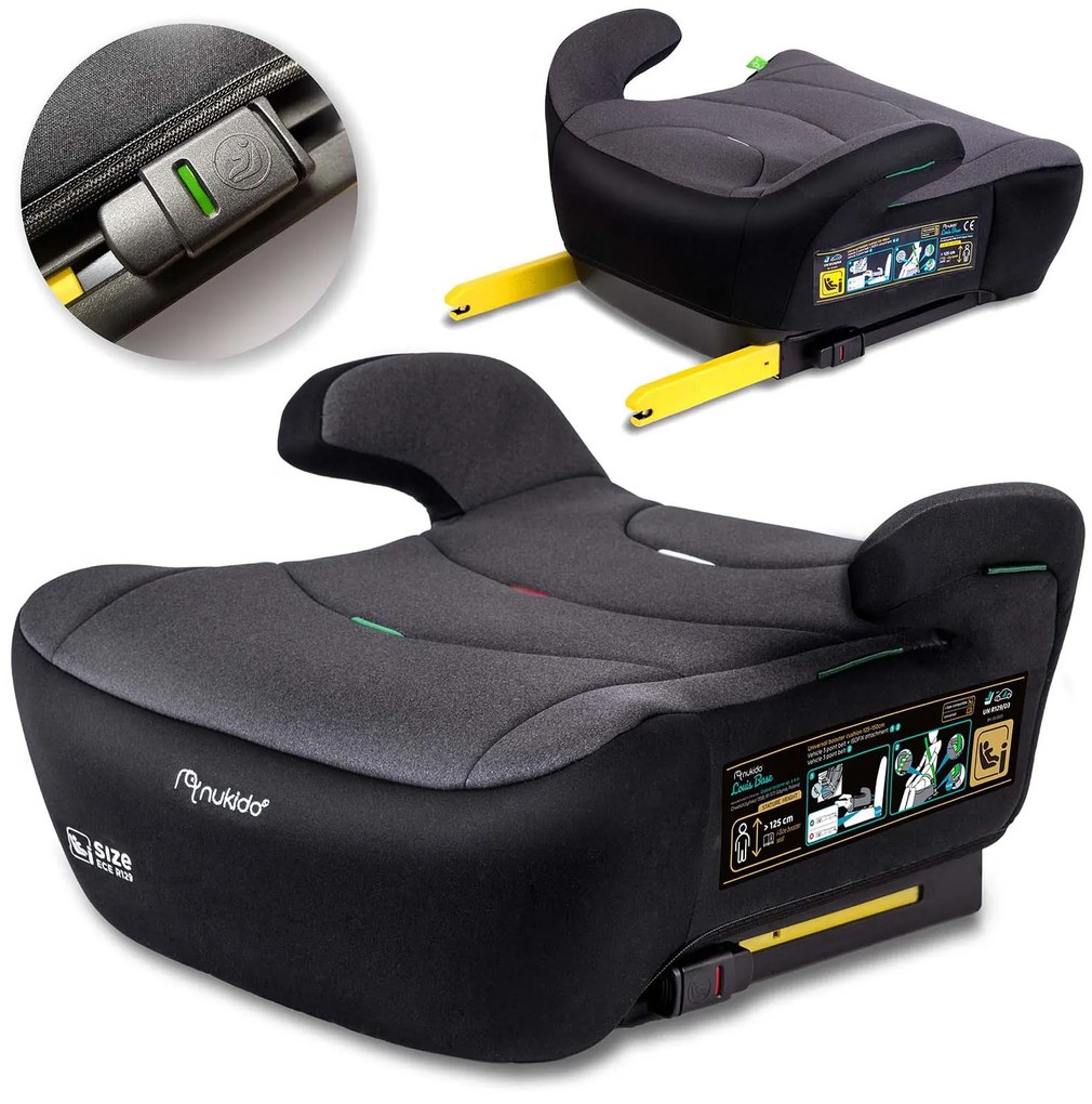 Autosedačka Isofix pro děti 22 - 36 kg Louis Nukido 710201 bezpečná a pohodlná sedačka