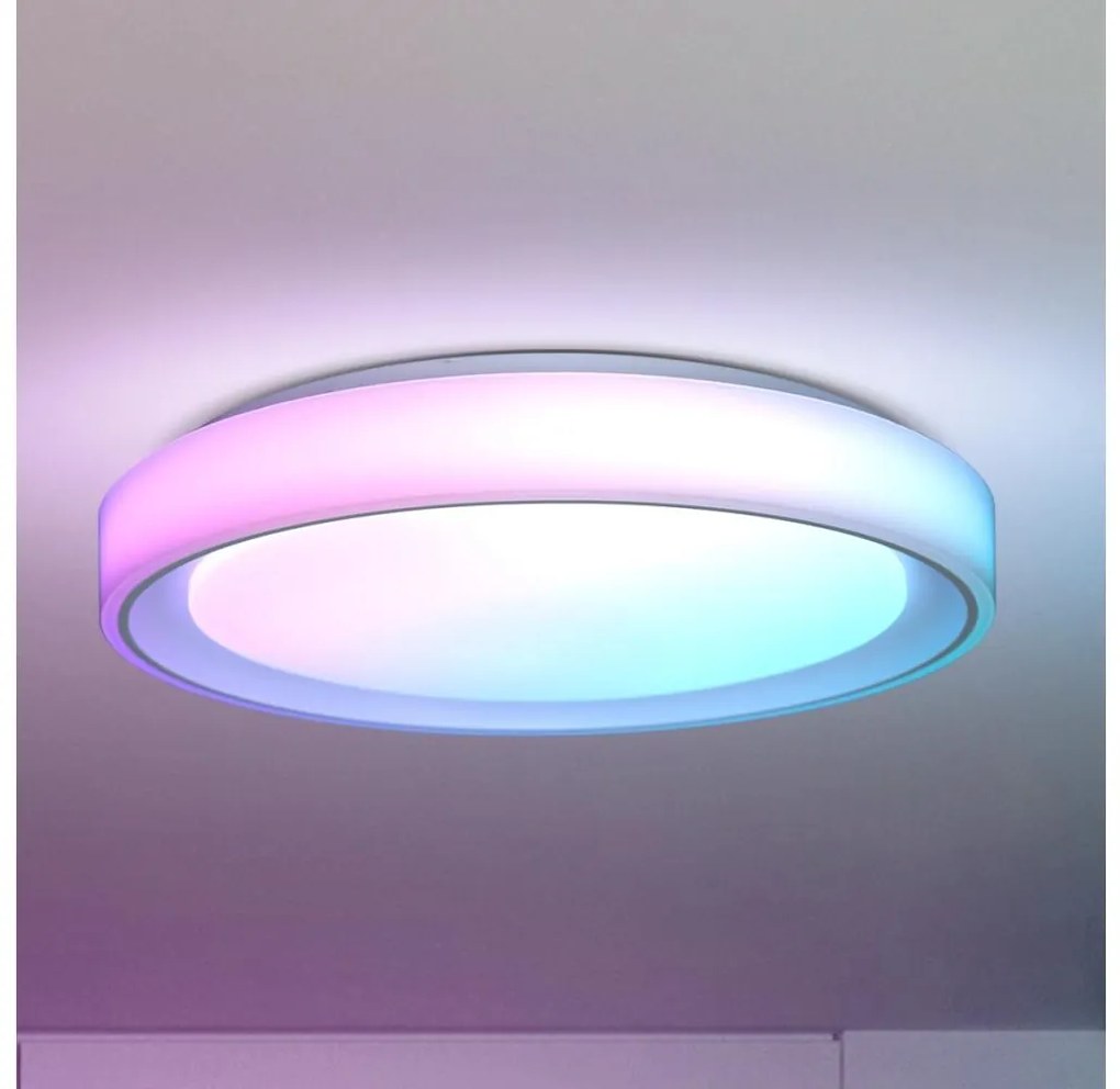 Brilagi-LED RGB Stmívatelné svítidlo FLOCO LED/30W/230V Wi-Fi Tuya + LED/6W + DO