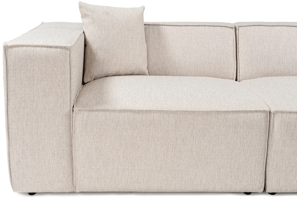 Hanah Home Dvoumístná pohovka LORA světle hnědá 220 cm