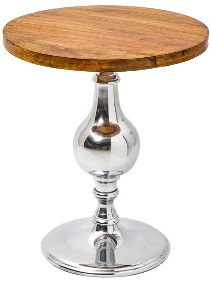 Moebel Living Dřevěný odkládací stolek Calderon 51 cm