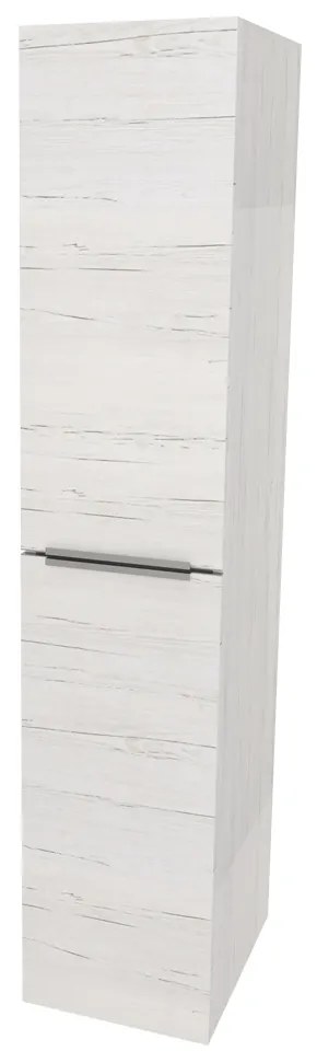 Mereo Mereo, Mailo, koupelnová skříňka vysoká 170 cm, Multidecor, CN594LPPINO