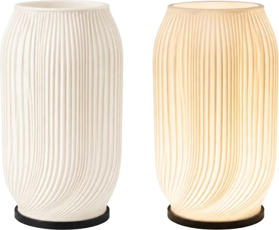 Verk Group Stolní lampy s vázou na květiny, dekorativní 2 v 1, led rgb, s dálkovým ovládáním