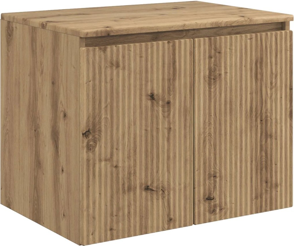 Sada koupelnových skříněk 3 ks Dub artisan 49,5 x 44,5 x 65 cm 3405676