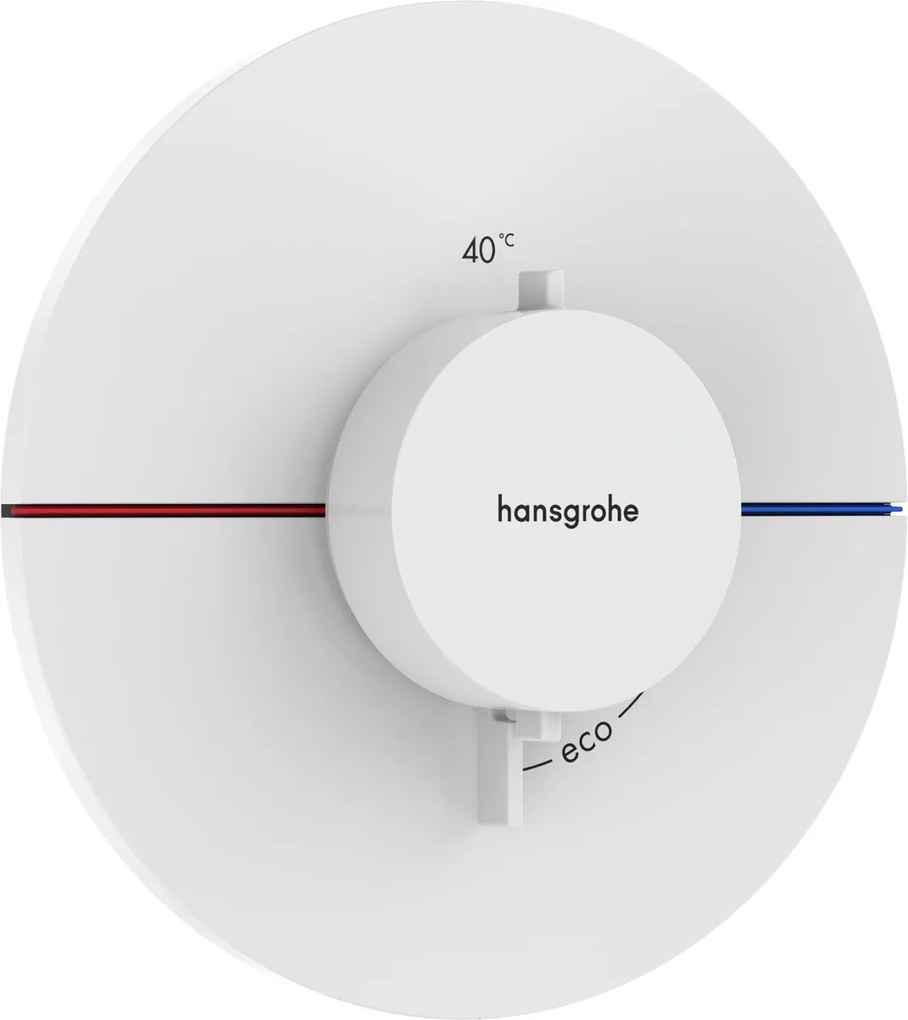 Hansgrohe ShowerSelect Comfort S, termostat pod omítku, bílá matná, HAN-15559700