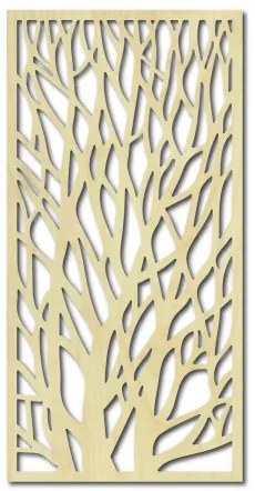 Dřevěný nástěnný obrazový panel I SENTOP PR0264