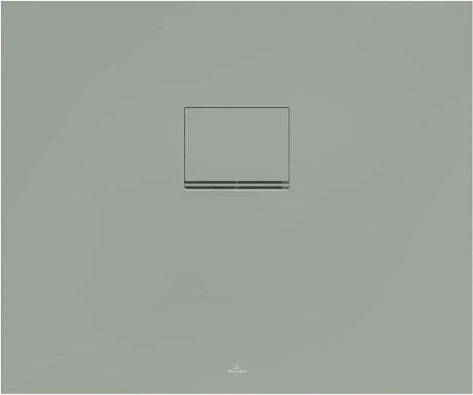 Villeroy & Boch Squaro Infinity - Sprchová vanička, 90x75 cm, Morning Green UDQ9075SQI2BV-R8
