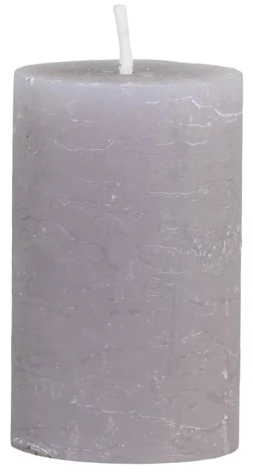 Chic Antique Svíčka Macon Rustic French Grey 8 cm, šedá barva, vosk