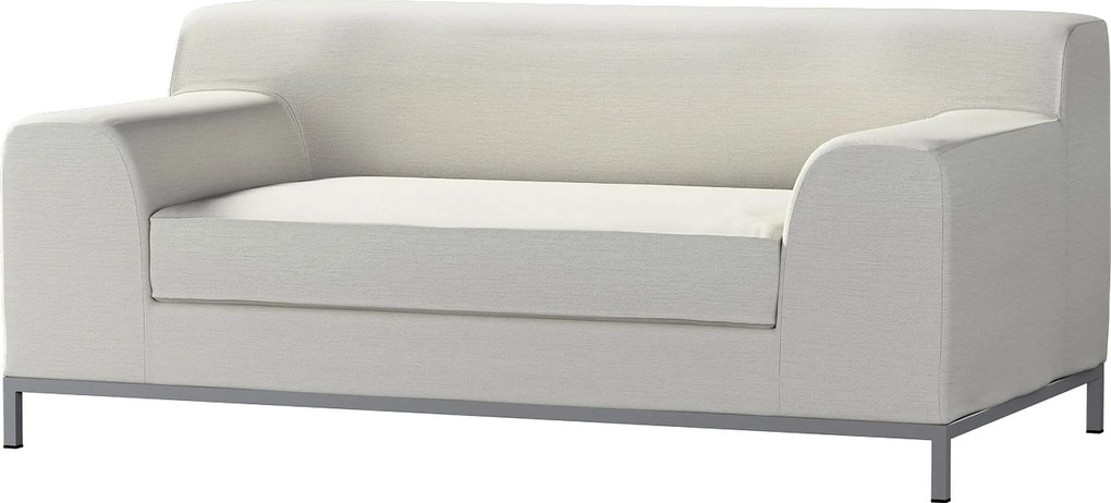 Potah na pohovku IKEA  Kramfors 2-místná barva šedá látka lesklé, pletený vzor, sametová