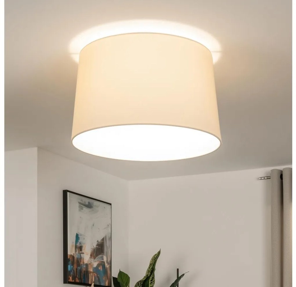 Brilagi - LED Přisazený lustr CERIA 1xE27/40W/230V pr. 45 cm béžová