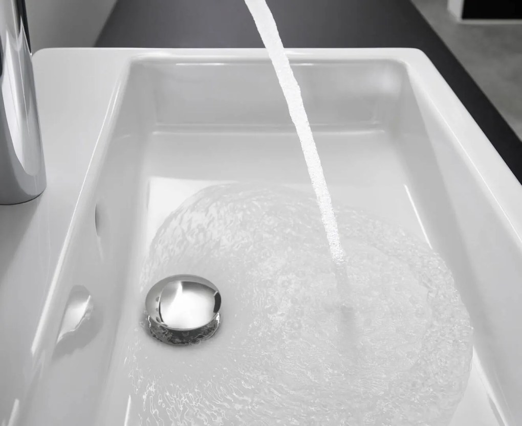 Hansgrohe Logis, páková umyvadlová baterie 100, s odtokovou soupravou Push-Open, chromová, 71107000