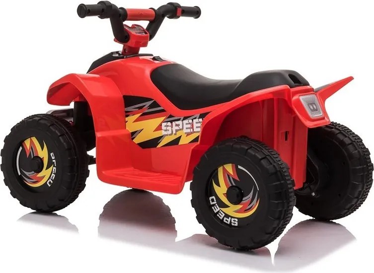 LEAN CARS Elektrická čtyřkolka XMX612, červená