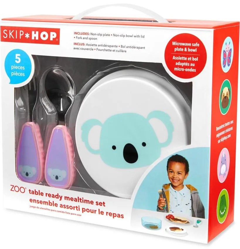SKIPHOP SKIP HOP Zoo Set jídelní 5 ks Koala 12m+