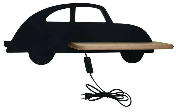 Černé dětské svítidlo Car – Candellux Lighting