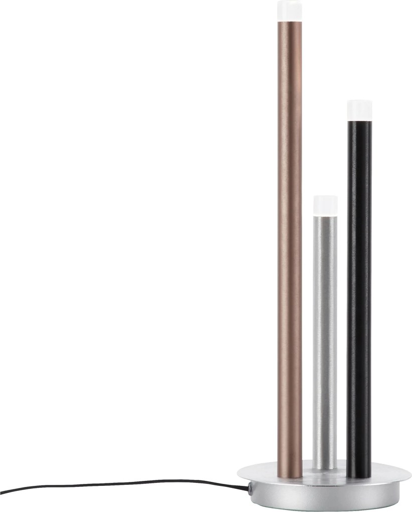 XXXLutz STOLNÍ LED LAMPA, tlačítkový spínač, 17,5/47 cm - Stolní lampy - 003106016406