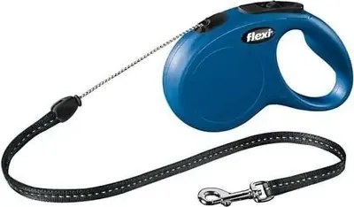 Flexi Classic S lanko 5m modré / Vodítko