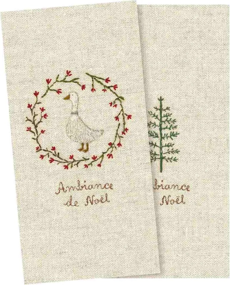 Vánoční ubrousky Ambiance de Noel Small I - 20 ks Maileg