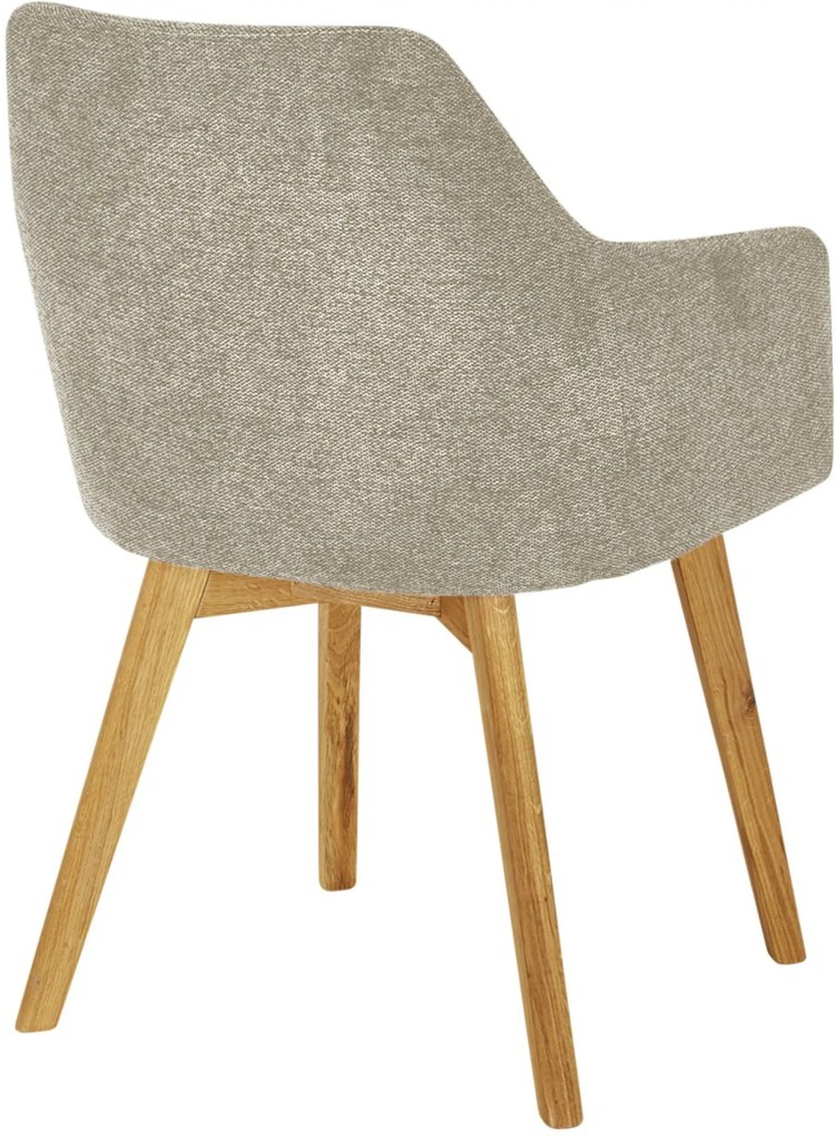 Sconto Jídelní židle JACKSON cappuccino/dub