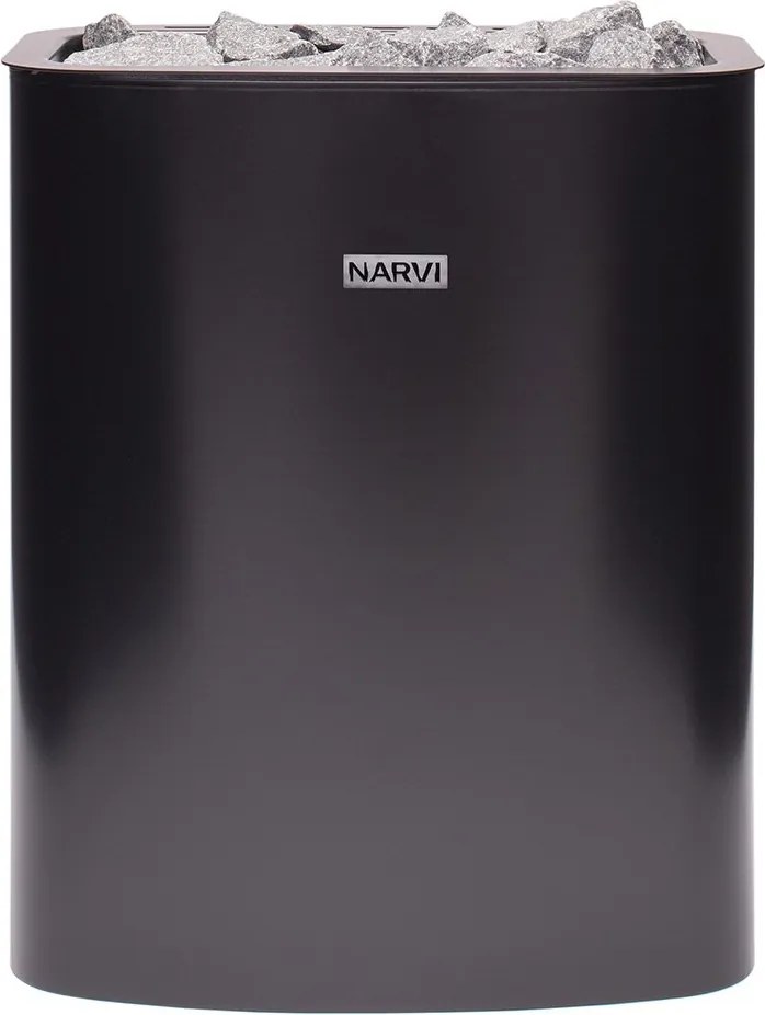 Narvi NCE Electric 6,0 kW Black – elektrická saunová kamna