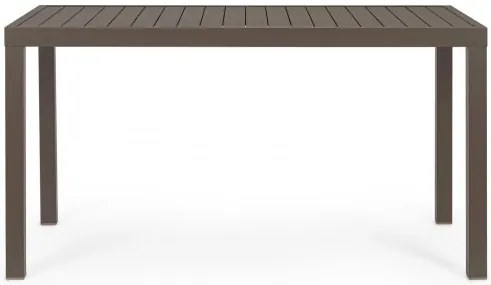 BIZZOTTO zahradní stůl HILDE 130x68 cm hnědý 0663442