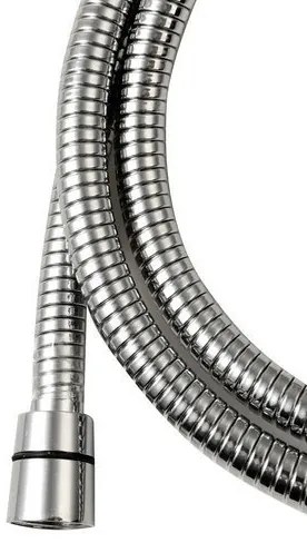 Sapho, LUX kovová sprchová hadice, opletená, možnost natažení 200-240cm, chrom, FSACC548