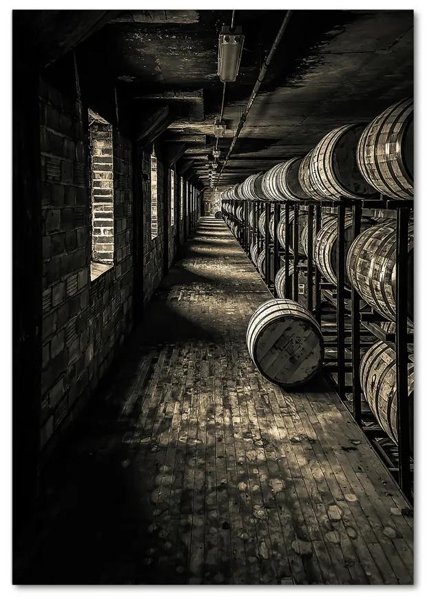 Wallmuralia Foto obraz sklo tvrzené Bečky bourbonu 70x100 cm