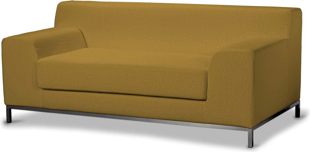 Potah na pohovku IKEA  Kramfors 2-místná barva žlutá látka pletený vzor