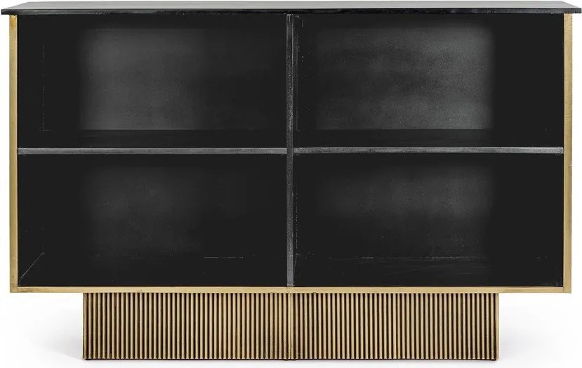 Kuchyňský ostrůvek s deskou z mangového dřeva 40x160 cm Virat – Bizzotto