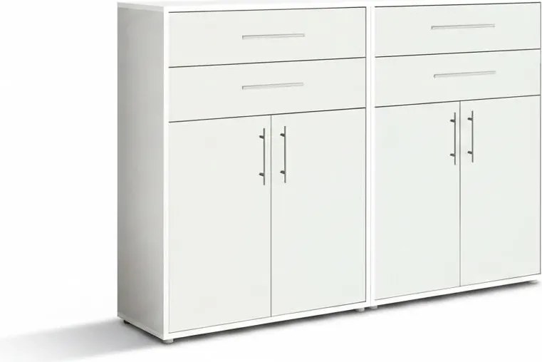 XXXLutz SKŘÍŇ NA ŠANONY, bílá, 168,8/113,6/33 cm MID.YOU - Online Only kancelářský nábytek - 001067011705
