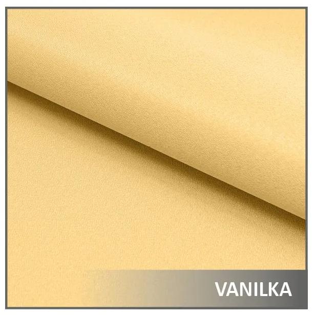 Dekodum Klasická mini roleta v bílé kazetě, barva látky Vanilka Šířka (cm): 68, Výška (cm): Standardní (do 150 cm), Strana mechanismu: Práva