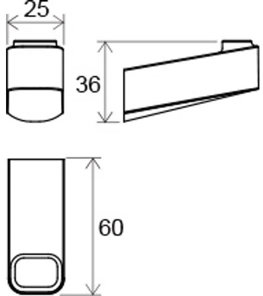 Ravak Jednoháček TD110.00 X07P353