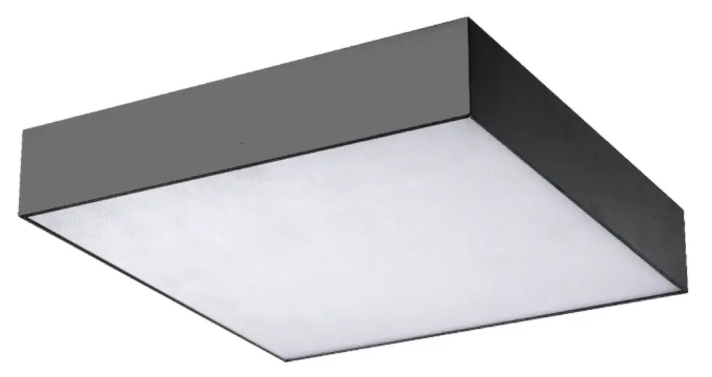 LED stropní svítidlo Monza S 40 CCT černá s dálkovým ovladačem